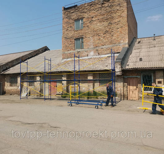 Строительные рамные леса комплектация 2 х 3 (м), цена 2665 грн — Prom ...