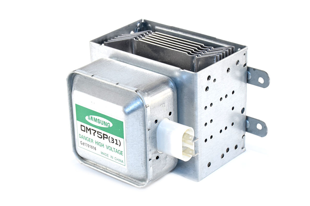 Магнетрон Микроволновой Печи Samsung OM75P(31) (1000Вт, 6 Пластин ...