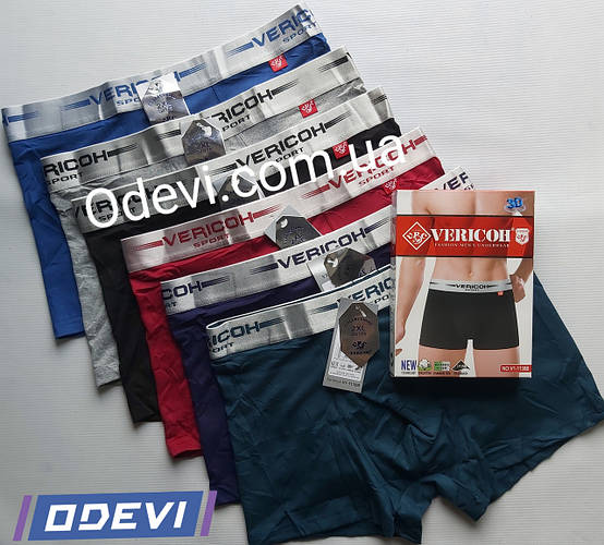 Купити Vericoh трусы мужские хлопок с бамбуком спортивная резинка, ціна 140 ₴ - Prom.ua (ID ...