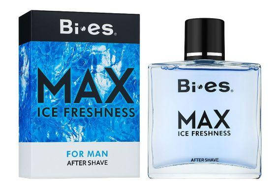 Bi-Es Max Ice Freshness 100мл. Лосьйон після гоління Біес Макс Айс Фреш ...
