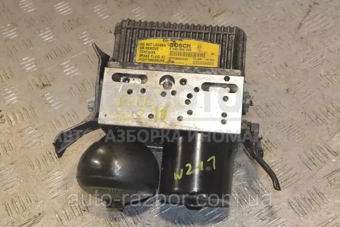 Блок ABS Mercedes E-class (W211) 2002-2009 0265250097 224097 — Купить Недорого на Bigl.ua ...