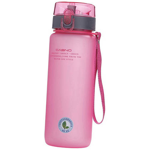 Бутылка спортивная для воды Casno Waterbottle KXN-1183 850 мл розовый ...