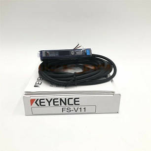 FS-V11 KEYENCE посилювач (комплект) / Сенсор / Волоконно-оптичний ...
