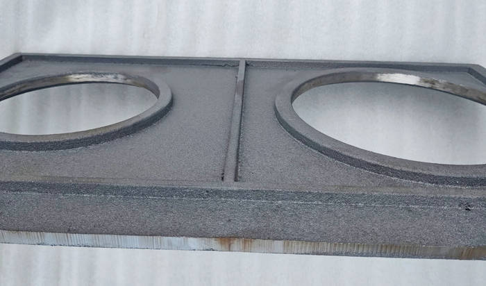 Плита пічна посилена. Плита двухконфорчатая, чугунная, 710х410, цена ...