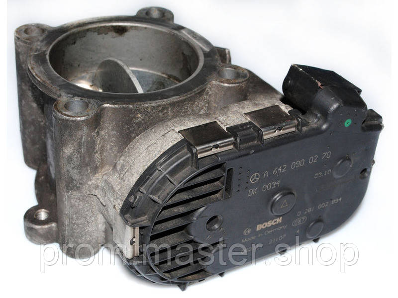 Б/У Дроссельная заслонка электрическая 3.0CDI 24V, 3.0TDI 24V, 3.0CRDI ...