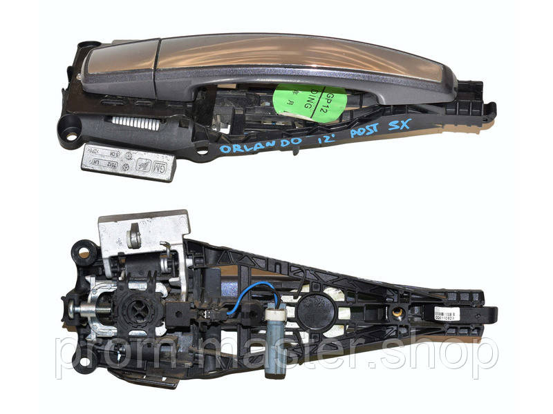 Купити Ручка дверей зовнішня задня ліва хром вставка CHEVROLET Orlando ...