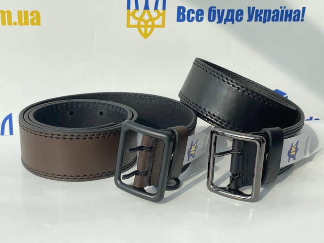 Портупея шкіряна, армійський військовий ремінь, офіцерський шкіряний ...