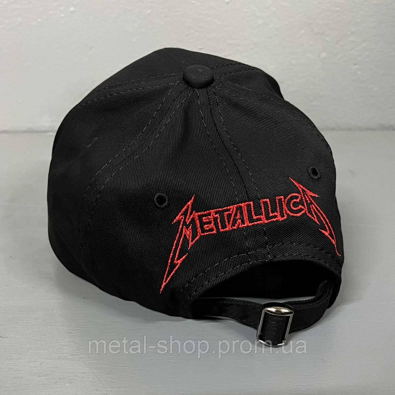 Бейсболка Metallica Red Logo 3D (ID#1665179831), цена: 546 ₴, купить на ...