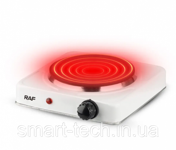 Електрична плита одноконфоркова дискова RAF-8010A, цена 750 грн — Prom.ua (ID#1665455704)