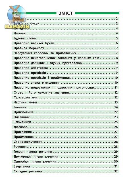 Купить Довідник у таблицях Українська мова 1 4 класи укр цена 53 грн — Prom Ua Id 1661064960