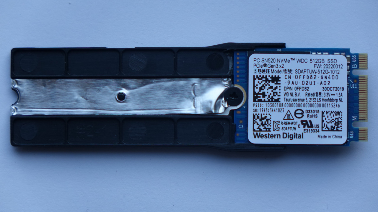 Купити SSD WD SN520 512 GB NVMe M.2 2230 / 2280 TLC (SDAPTUW-512G-1012 ...