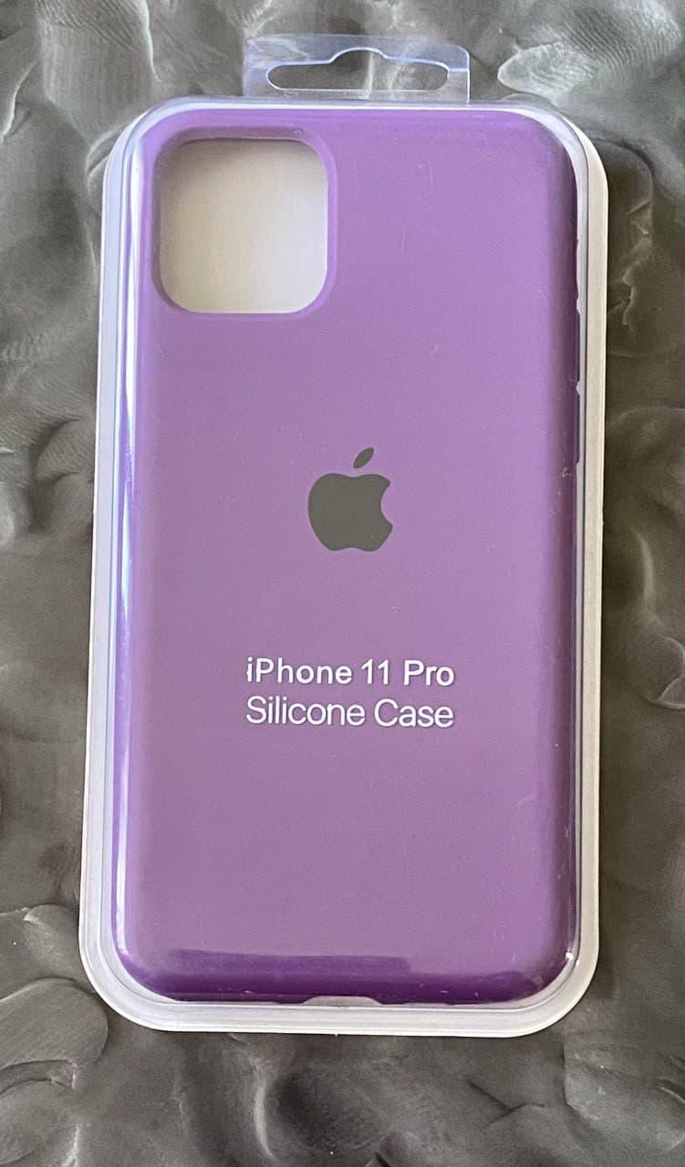 Чехол Силиконовый для iPhone 11 Pro Purple, цена 187 грн — Prom.ua (ID ...