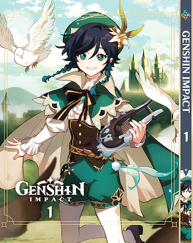 Маньхуа Геншин импакт Genshin Impact ЧБ Том 01 BP GI 01 (ID#1664431888), цена: 245 ₴, купить на ...