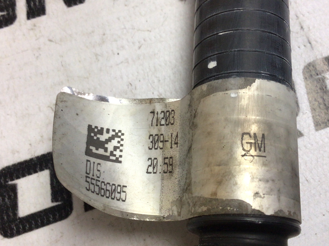 Патрубок теплообмінника Opel Insignia 2008-2013 55566095, цена 560 грн ...