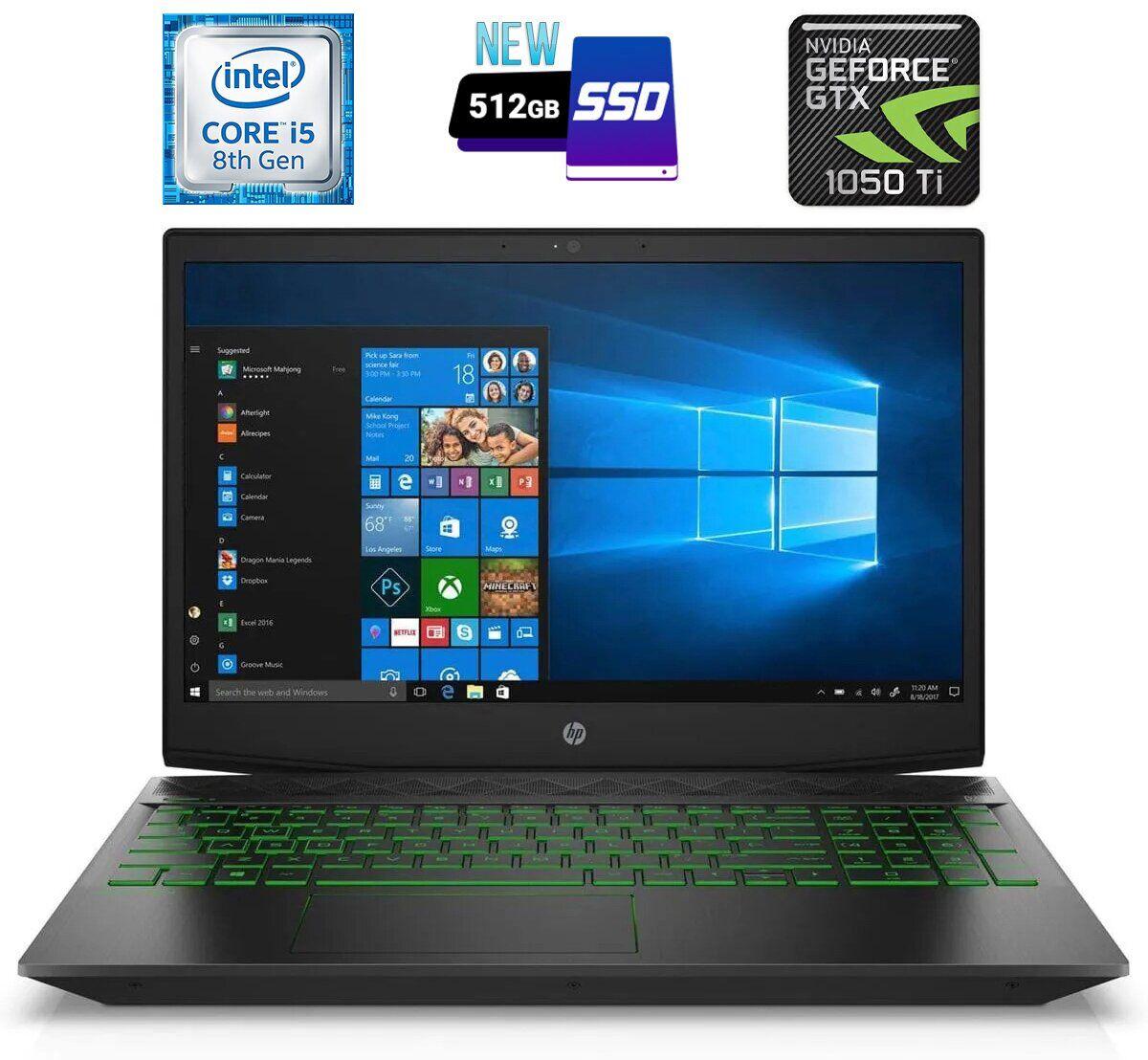Игровой ноутбук HP Pavilion Gaming 15-cx0xxx / 15.6" (1920x1080) IPS ...