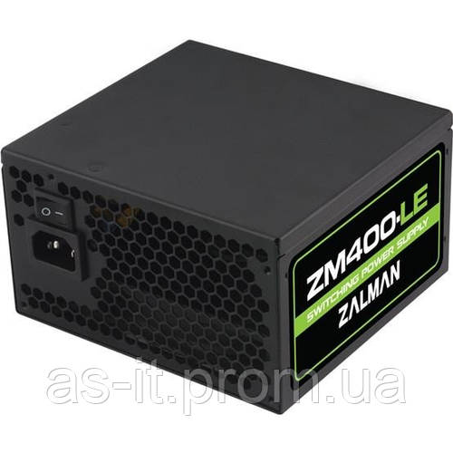 Купить БУ Блок питания 400 Вт Zalman, 24+4 pin, питание видеокарты - 2x ...