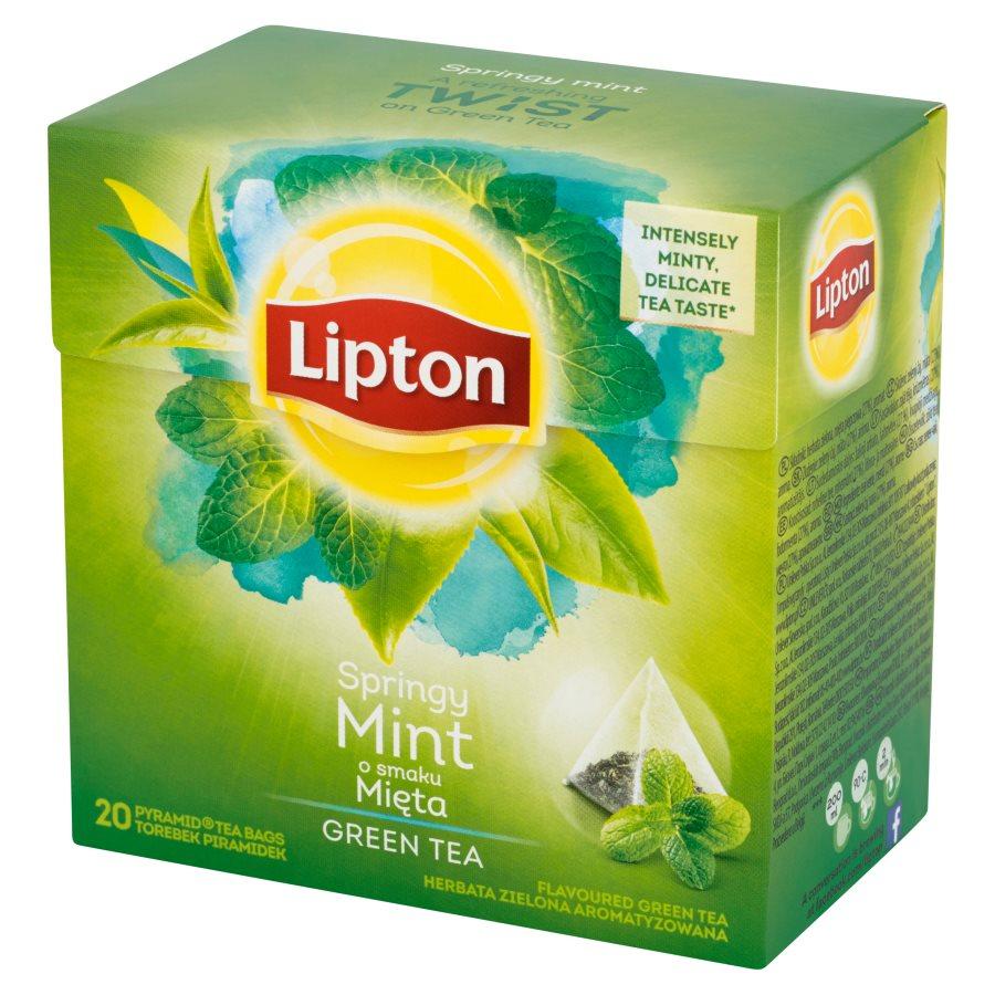Липтон Lipton Чай Зелений Intense Mint Пак 20шт /32 Г — Купить Недорого ...