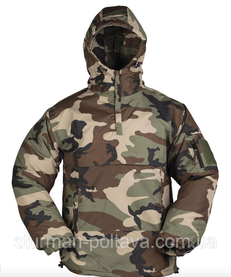 Куртка тактическая Анорак демисезонная COMBAT WINTER камуфляж вудланд ...