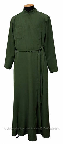 Подрясник греческий костюмная ткань ( зеленый) 54р, цена 1600 грн ...