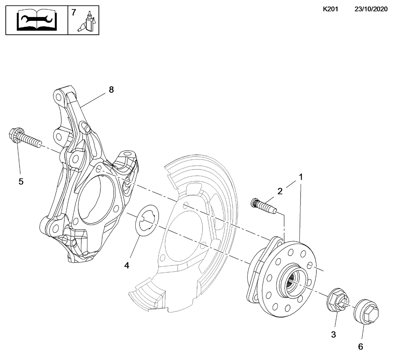 Шайба передней полуоси к ступице GM 11611964 CHEVROLET Cruze & OPEL ...