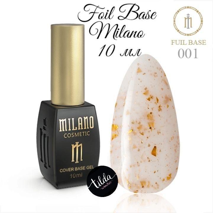 Купить Комуфлююча база Foil Base Milano №01, 10 мл, цена 175 грн — Prom ...