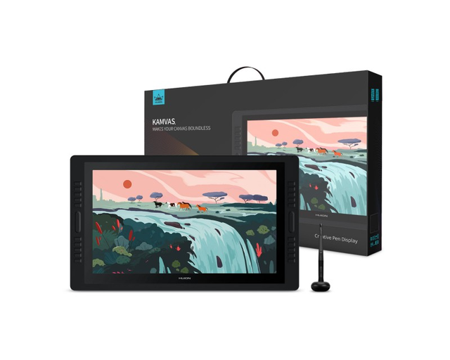 Купити Графічний планшет Huion Kamvas Pro 24 USB Black (GT240B), ціна ...