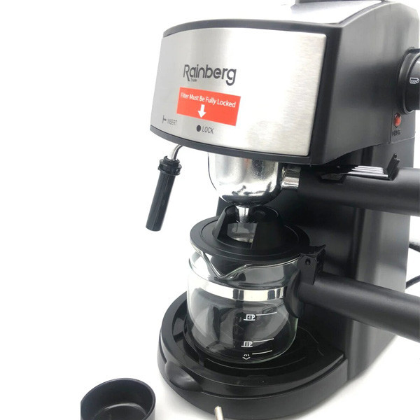 Кофеварка Рожковая Espresso Rainberg RB-8111, Кофемашина с ...