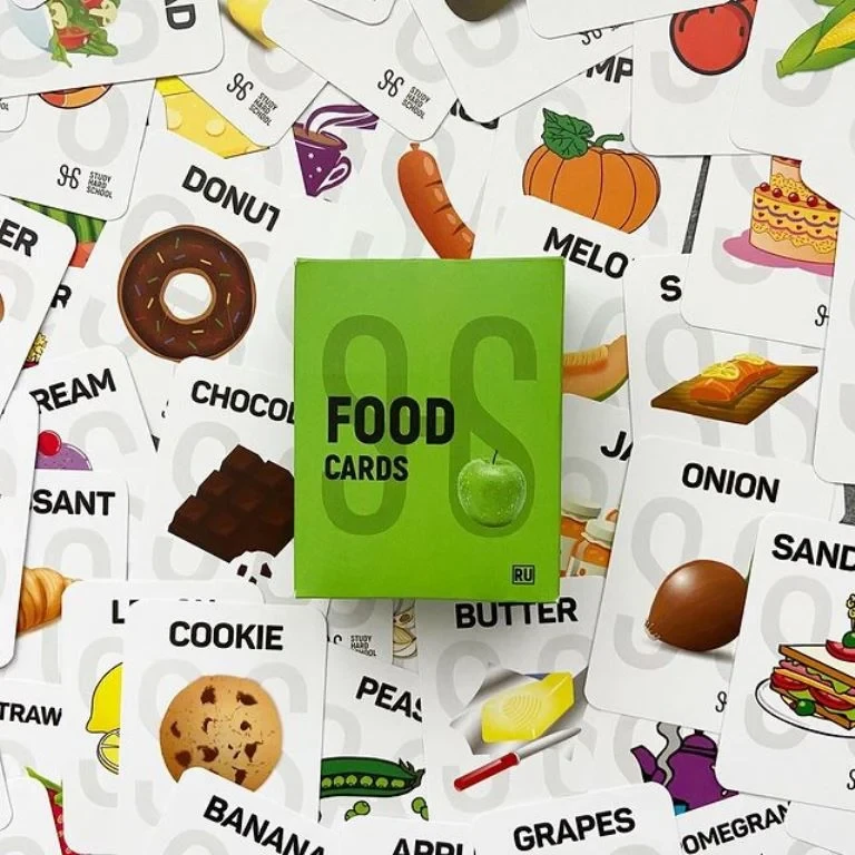 Купить Карточки Food Cards, цена 250 ₴ — Prom.ua (ID#1667331081)