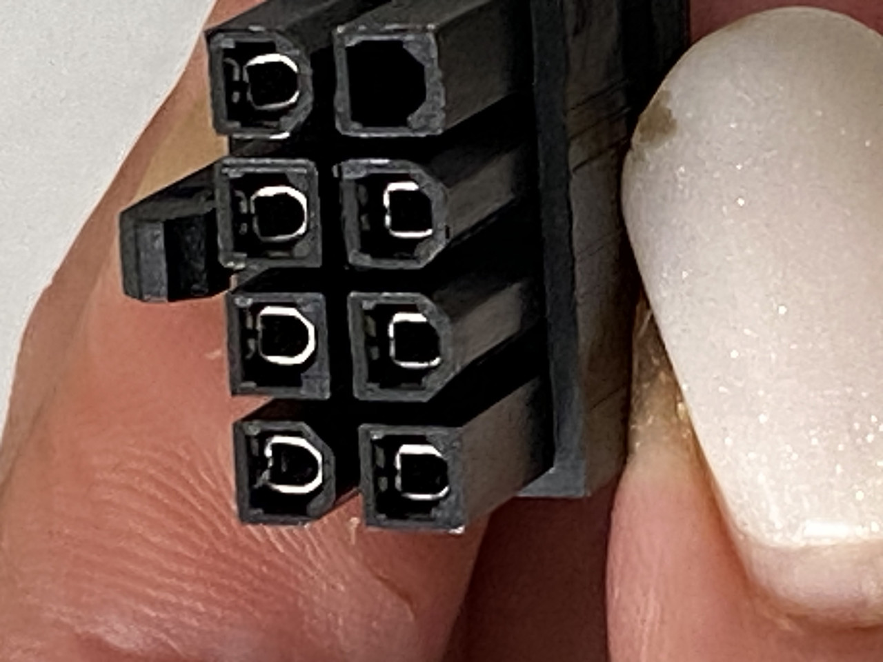 Кабель питания 8 pin (пин) для модульного блока питания на 2x8 pin(пин ...