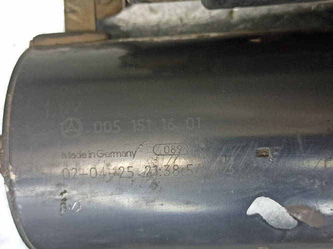 Стартер MERCEDES BENZ A-Klasse Vaneo Мерседес Ванео A 160 A 170 1.7 CDI ...