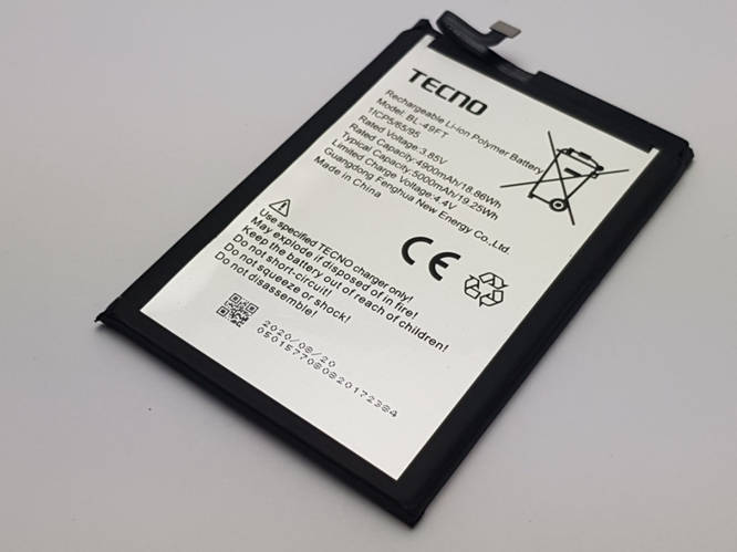 Аккумулятор Tecno BL-49FT / Pop 4 Pro (BC3) / Spark 6 Go (KE5, KE5J ...