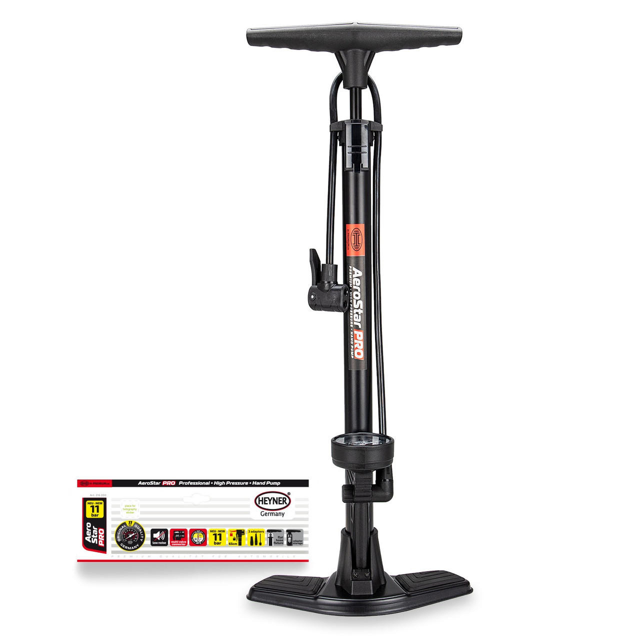 Насос Heyner Aerostar PRO 216 200 Ручной с Манометром — Купить Недорого ...