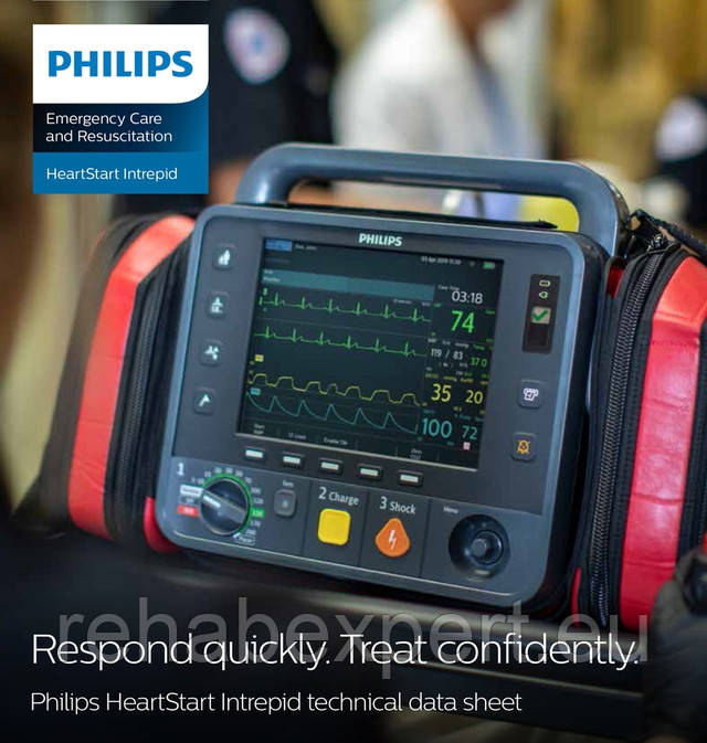 Монитор / Дефибриллятор Philips HeartStart Intrepid Monitor ...