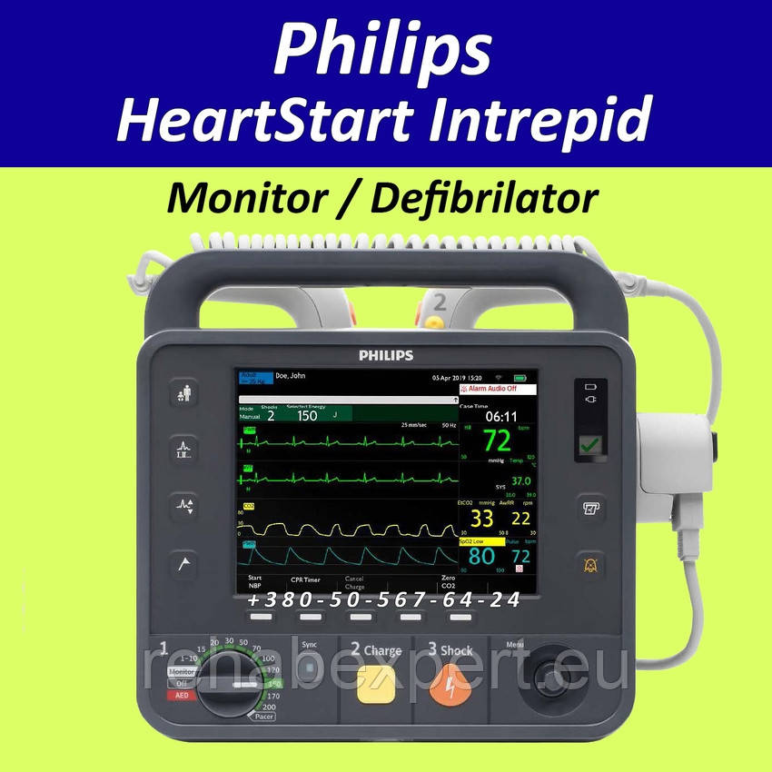Монитор / Дефибриллятор Philips HeartStart Intrepid Monitor ...