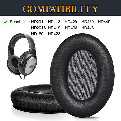 Амбушюры Sennheiser HD201 HD201S HD180 HD418 HD419 HD428 HD429 HD438 ...