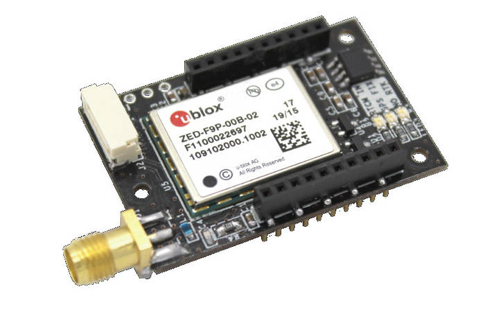 Модуль GPS RTK GNSS ArduSimple SimpleRTK2B Lite ZED-F9P SMA-Jack (ID ...