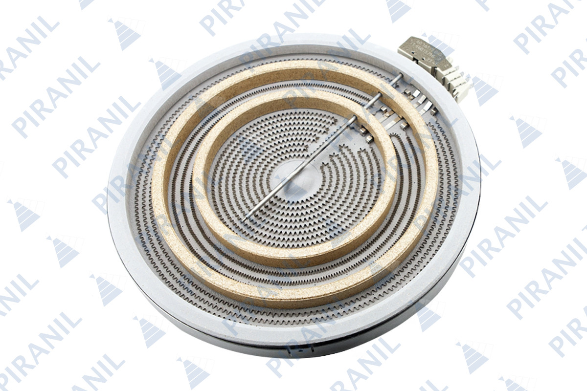 Конфорка Трехзонная для Стеклокерамической Плиты Hot Point, 1050W/1950W ...