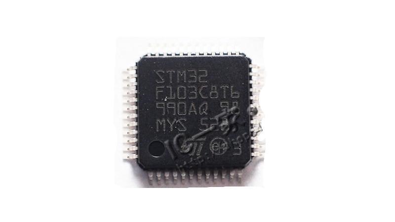 Купити Мікроконтролер STM32F1 STM32F103C8T6 QFP48 Cortex-M3 32-Bit 72MHz (14229), ціна 279.40 ...