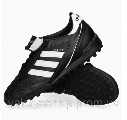 Сороконожки Adidas Kaiser 5 Team-Black/White (677357), цена 3100 грн ...