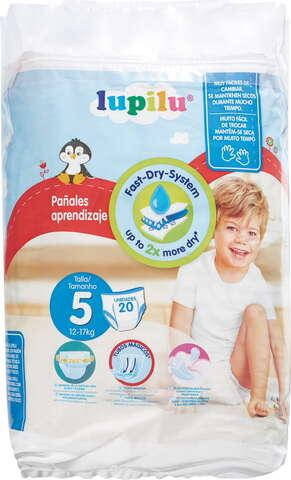 Підгузки-трусики Lupilu Learning 5 розмір, 12-17 кг, 20 шт, ціна 180 ...