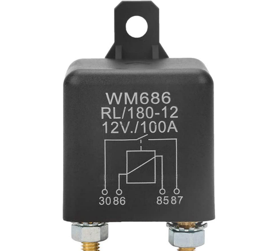 Пускове електромагнітне автомобільне реле WM686 12В 100A, ціна: 280 ...