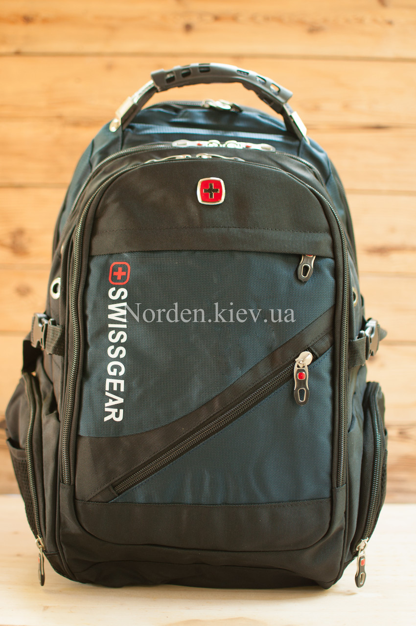 Городской рюкзак Swissgear Wenger 8840 Синий Швейцарский Мужской (ID ...