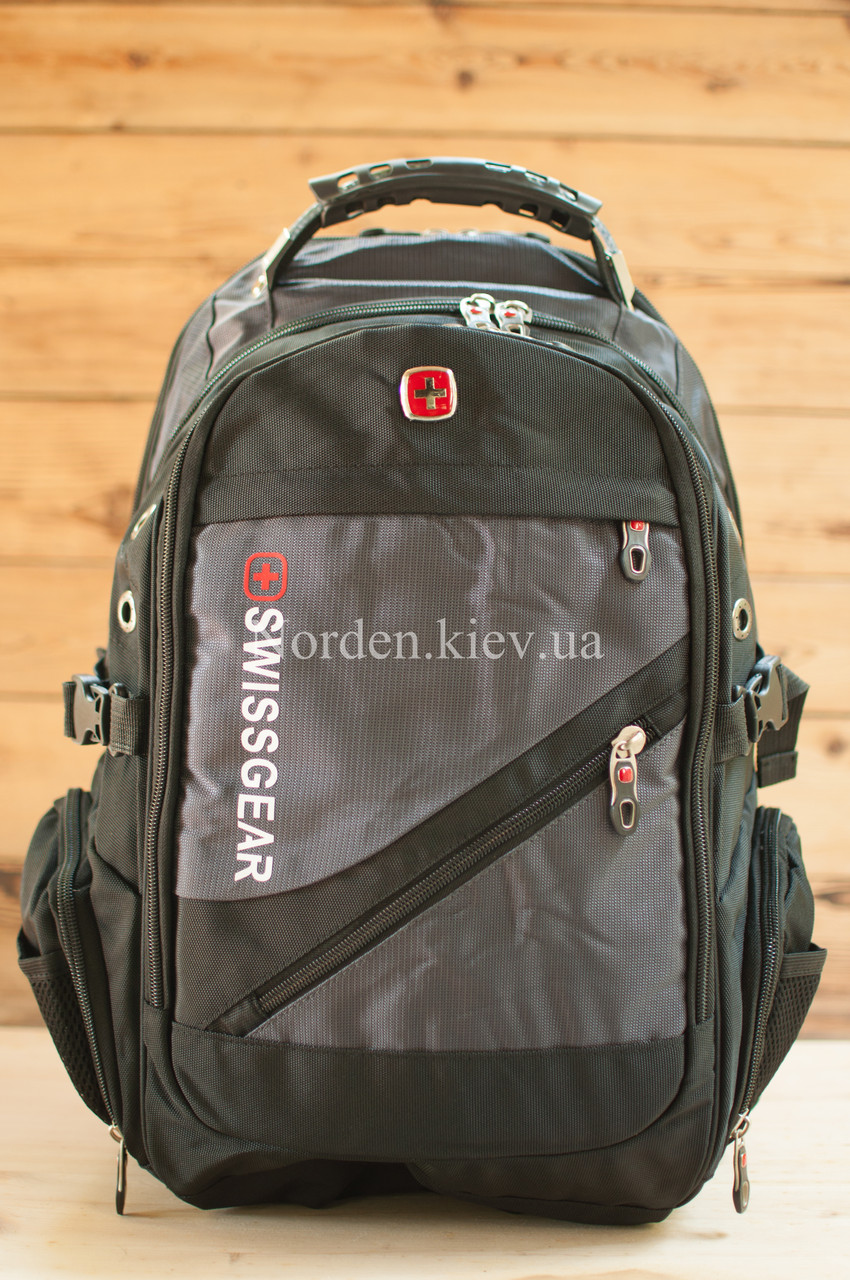 Городской Рюкзак Swissgear Wenger 8840 Серый Швейцарский Мужской ...