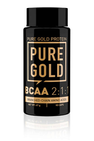 Pure Gold Protein BCAA 2:1:1 (90 капсул), цена 330 грн — Prom.ua (ID ...