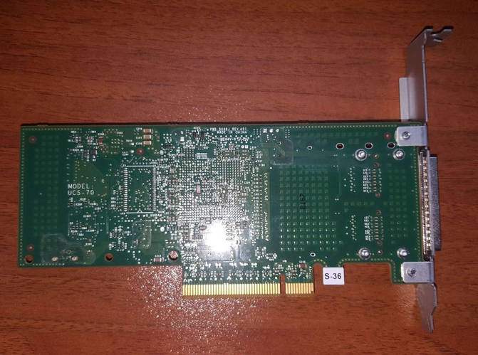 HBA-адаптер Dell H200E External Dual Port 6Gb/s SAS PCI-E Host Bus ...