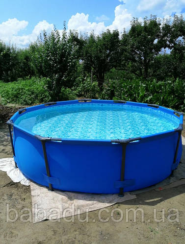 Купить Каркасный бассейн Intex 305х76 см круглый, семейный бассейн ...