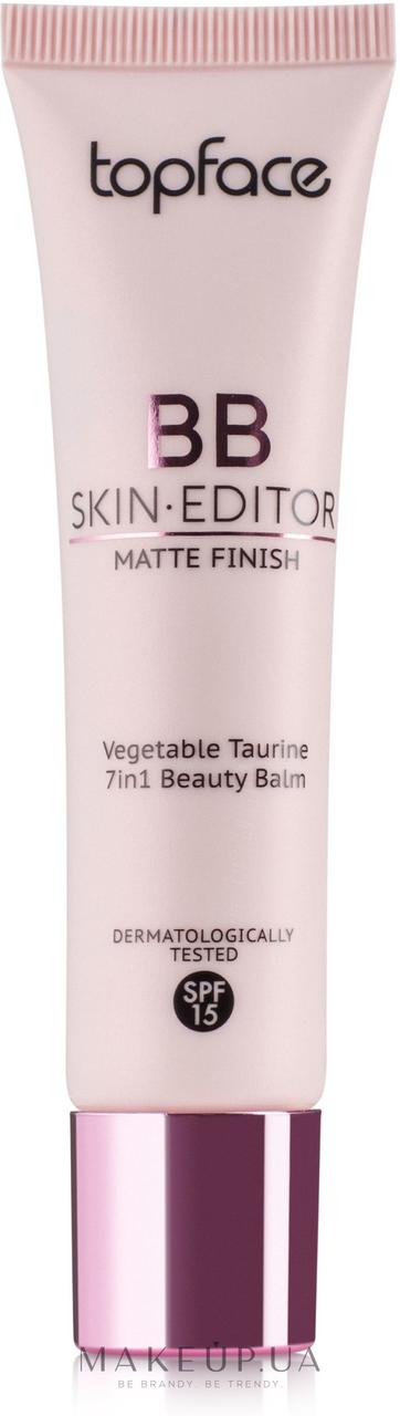 Тональный крем TopFace BB Skin-Editor Matte Finish 001, цена 270.40 грн ...