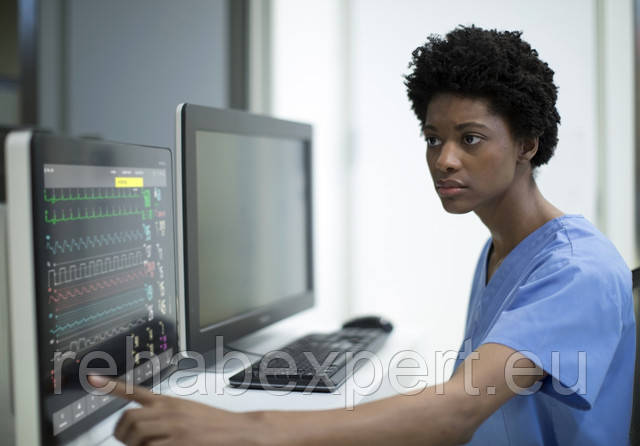 Прикроватный монитор пациента Philips IntelliVue MX750 Bedside Patient ...