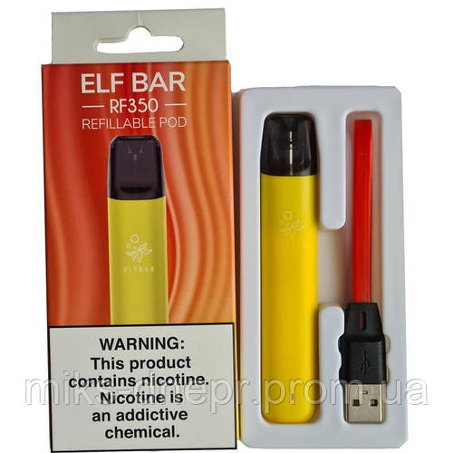 POD SYSTEM ELF BAR RF350 Yellow, 350mAh, цена 398.88 грн — Prom.ua (ID ...