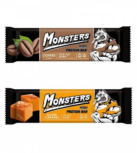 High Protein Bar Monsters, 40 грамм (ID#1669701892), цена: 23 ₴, купить ...